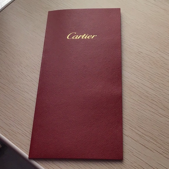Cartier | Accessories | Cartier Receipt Envelope | Poshmark